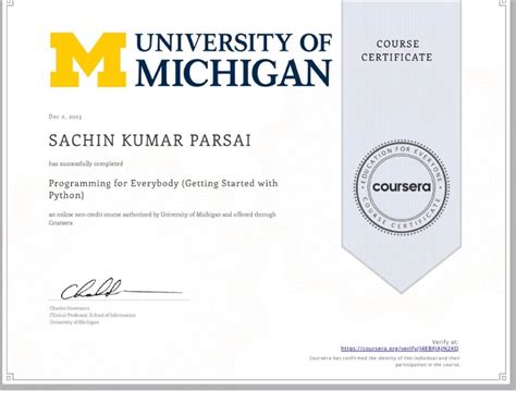 sachin parsai on linkedin completed coursera certificates on python