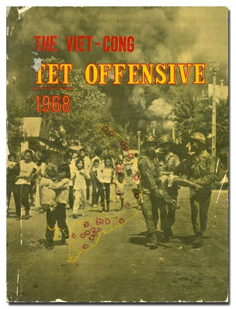 The Viet Cong Tet Offensive 1968 Pb 1969 Original Arvn History