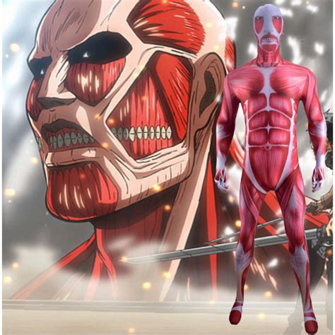 Bertholdt Armin Colossal Titan Cosplay Costume Costume Party World