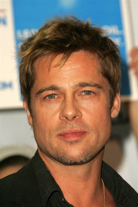 Brad Pitt Editorial Stock Image Image Of Private Press 26357464