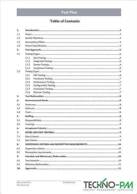 testing toolkit itsm docs itsm documents and templates