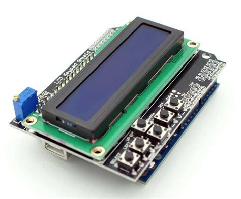 Shield Display 16x2 con botones KeyPad - ElectroCrea
