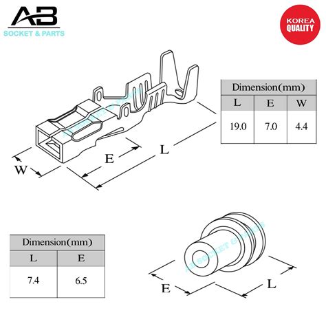 4 Pin Nissan Sentra B14 Serena C24 Cooling Fan Motor Socket Connector