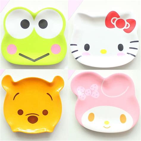 미니 접시 개구리 별 모양 고양이 접시 식기 미니어처 컵 접시 접시 또는 간식 과일 스시 접시 귀여운 만화 식기 Aliexpress