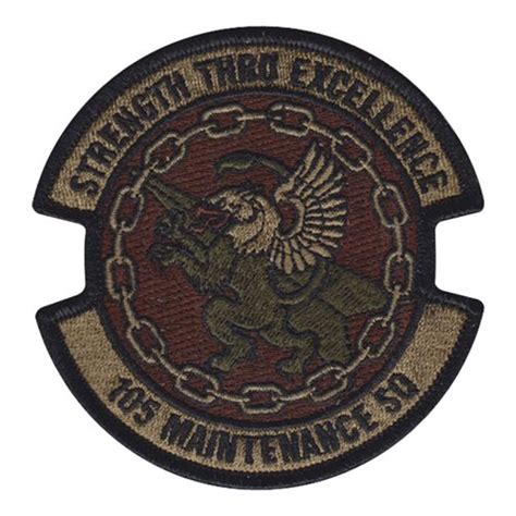 105 Mxs Ocp Patch 105th Maintenance Squadron Patches