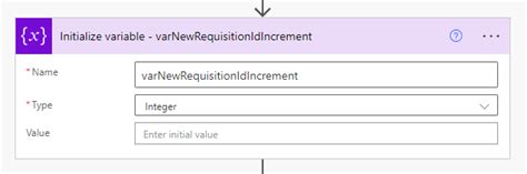 Microsoft Flow Sharepoint Create Incremental Unique Id With