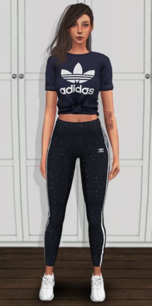 Elliesimple Adidas Collection Part 2 Sims 4 Clothing Sims Sims 4