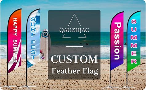 Custom Advertising Feather Flags For Business Outside