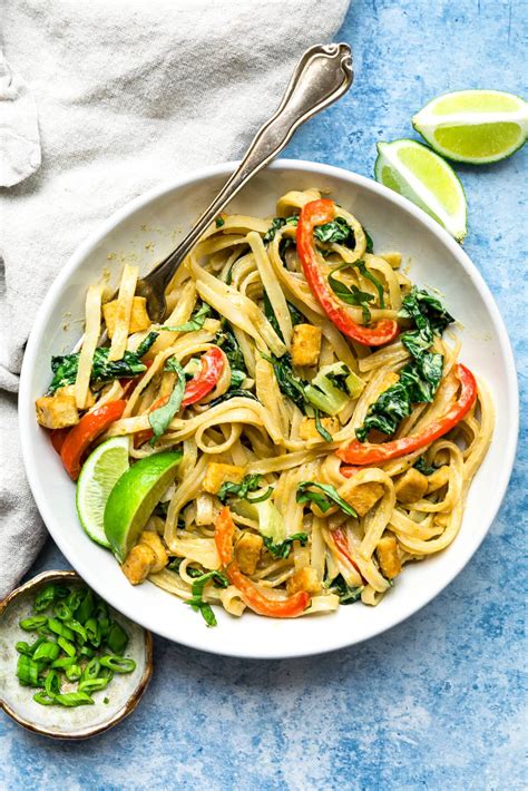 Green Curry Noodles Skinnytaste