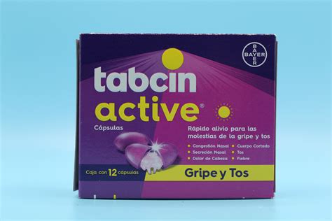 Tabcin Active 12 Capsulas Farma Gen