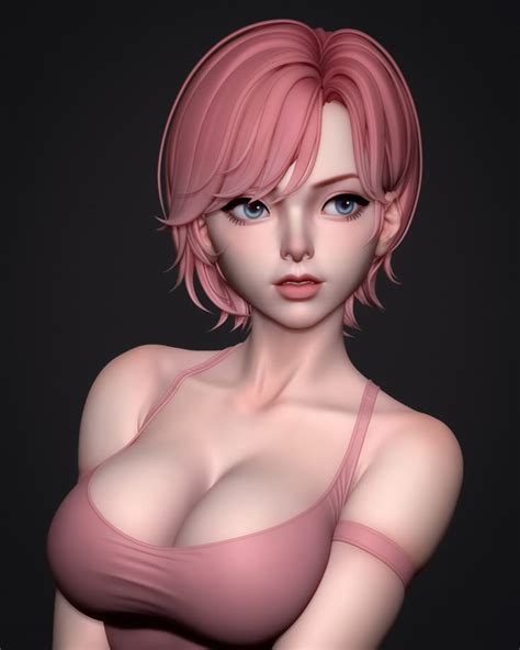 Grila 温水猫 Blender Character Modeling Zbrush Character Concept Art Characters