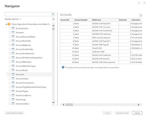 Integrate Real Time Banking Data Into Power Bi With Financekey In 6