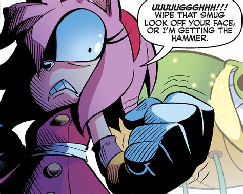 Angry Amy Sonic Boom Sonic Angry Comic Boom Amy Rose Sonic Boom Comic