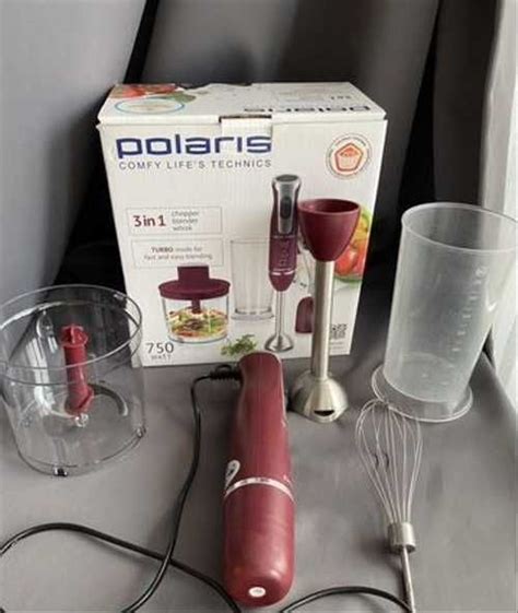 Погружной блендер Polaris PHB 0753 Red Москва | Бытовая техника ...