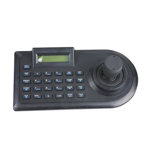 D Axis Joystick Cctv Rs Ptz Keyboard Controller Keypad Lcd Display Pelco D P For Analog Ahd