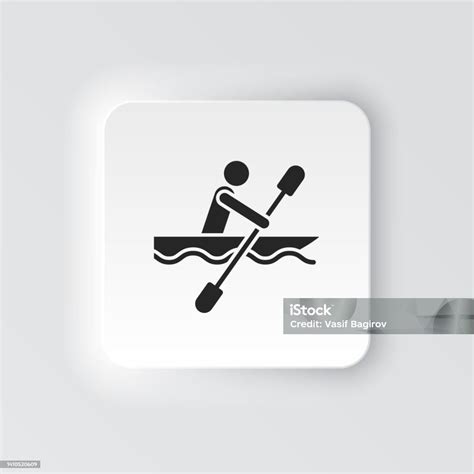 직사각형 버튼 아이콘 카누 트레이 단추 배너 동형 스타일에 응용 프로그램 일러스트레이션을 위한 사각형 배지 인터페이스 강에 대한 스톡 벡터 아트 및 기타 이미지 Istock