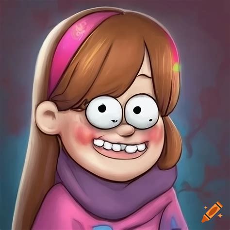 Detailed Portrait Of Mabel Pines On Craiyon