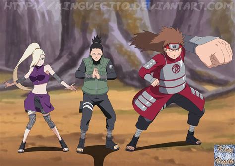 Ino Shika Cho By Kingvegito On DeviantART Anime Naruto Cosplay Naruto Naruto