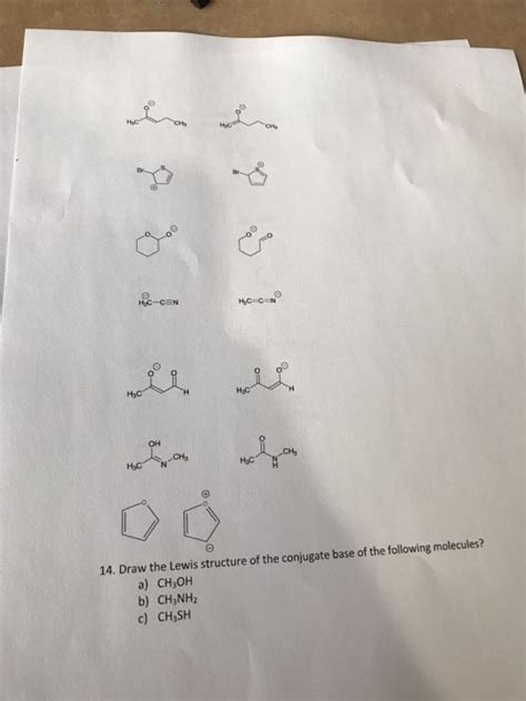 Solved stractures. For the 13. Circle the following pairs of | Chegg.com