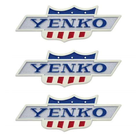 Oer® 881250 Yenko Front Fender And Rear Panel Emblems