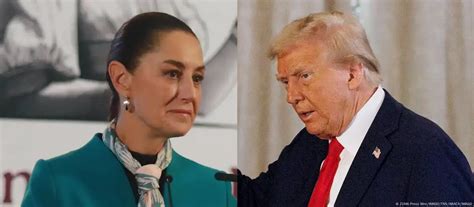 Claudia Sheinbaum Y Donald Trump Anuncian Pausa De Aranceles Tras