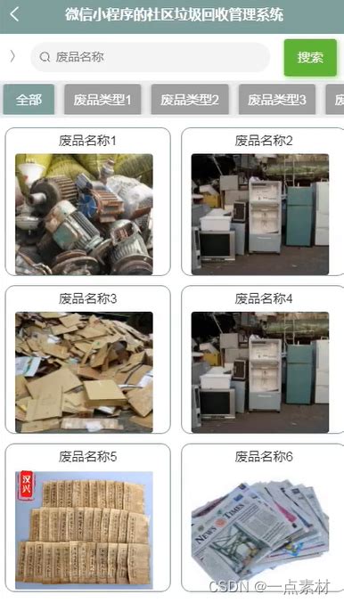 基于微信小程序的社区垃圾回收管理系统小程序微信小程序开发个收废品的软件 Csdn博客