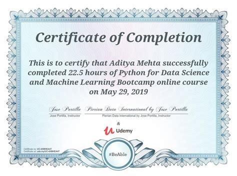 Udemy Datascience Python Machinelearning Aditya Mehta