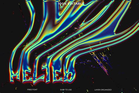 Vibrant Abstract Design With Text Overlay 5411251