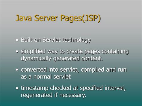 PPT Servlets And Java Server Pages PowerPoint Presentation Free Download ID