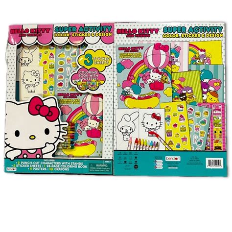 Sanrio Other Nib Hello Kitty Activity Set Bundle Poshmark