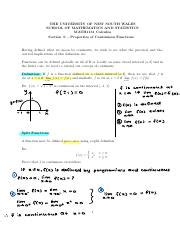 Understanding Continuity In Calculus Properties And Practical Course Hero