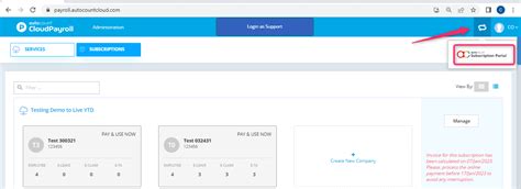Cloud Payroll Subscription How To Pay Invoice At Subscription