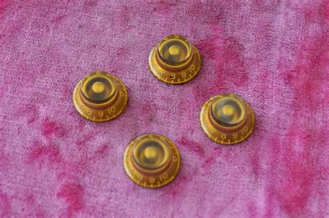 Vintage 1959 Gibson Les Paul Burst Knobs Gold Bonnet Standard Reverb