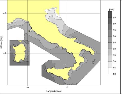 scale parameter a [m s] left and shape parameter k right along