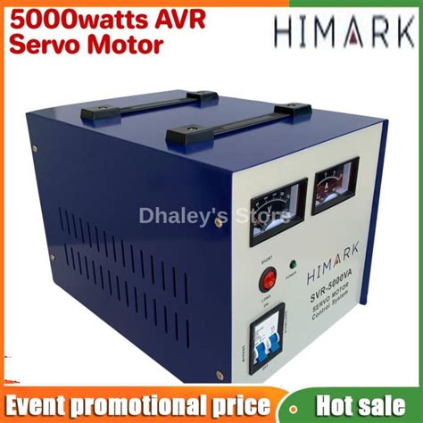 Himark Avr Automatic Voltage Regulator 5000watts Svr 5000va Servo Type Avr Time Delay Lazada Ph