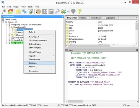 Setting Up Postgres 96 Database