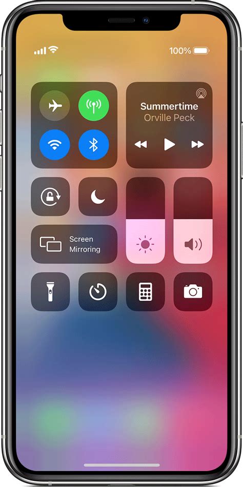 Access And Customize Control Center On Your IPhone And IPod Touch Apple Support
