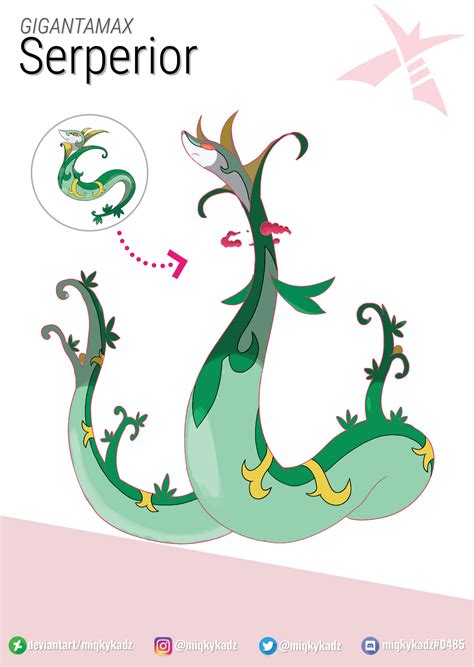 Serperior By Miqkykadz On Deviantart