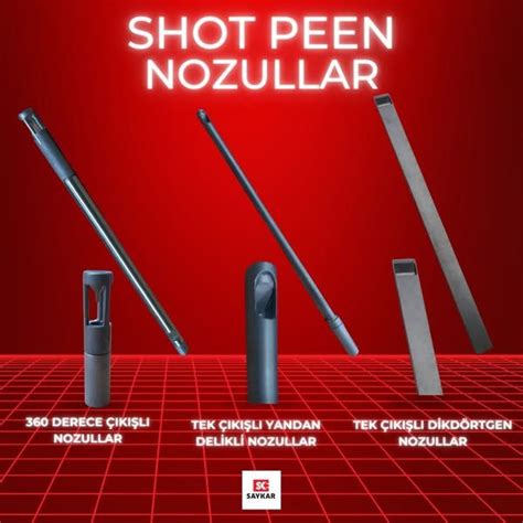 Shot Peen Nozulları Yapmaya Başladık Saykar