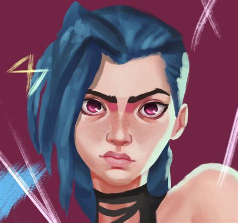 No Spoilers My Fanart Of Jinx Instsurrealisimo Rarcane