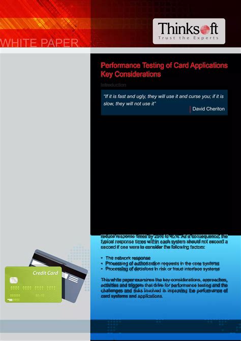 Cards Performance Testing Whitepaper Pdf