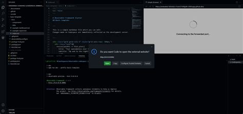 Github Dleeftinkobservable Node Codespace Codespace Prerequisites