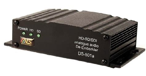HD SDI Audio De Embedder Buy From Manufacturer Videosolutions Group LLC