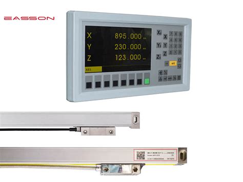 5um 1um optical linear encoder dengan sistem pembacaan digital lcd