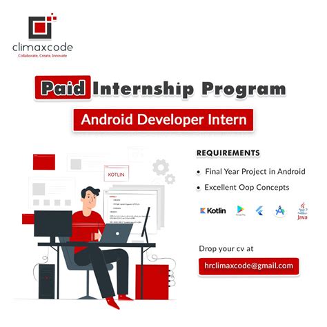 Climaxcode Technology On Linkedin Hiring Internship Androiddeveloper Androidjobs