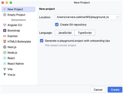 Typescript Webstorm Documentation