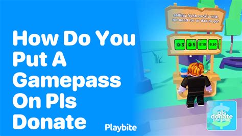 How Do You Put A Gamepass On Pls Donate Playbite