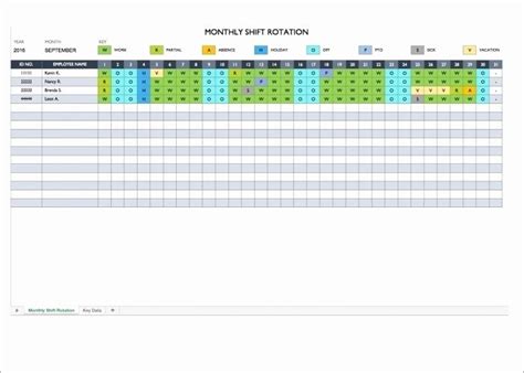 On Call Rotation Schedule Template Shooters Journal