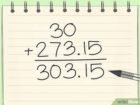 How To Convert Celsius To Kelvin Steps With Pictures
