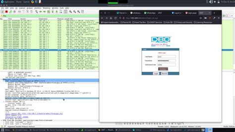 Behara Venkat Sai On Linkedin Captured Login Details Using In Same Network Using Wireshark By